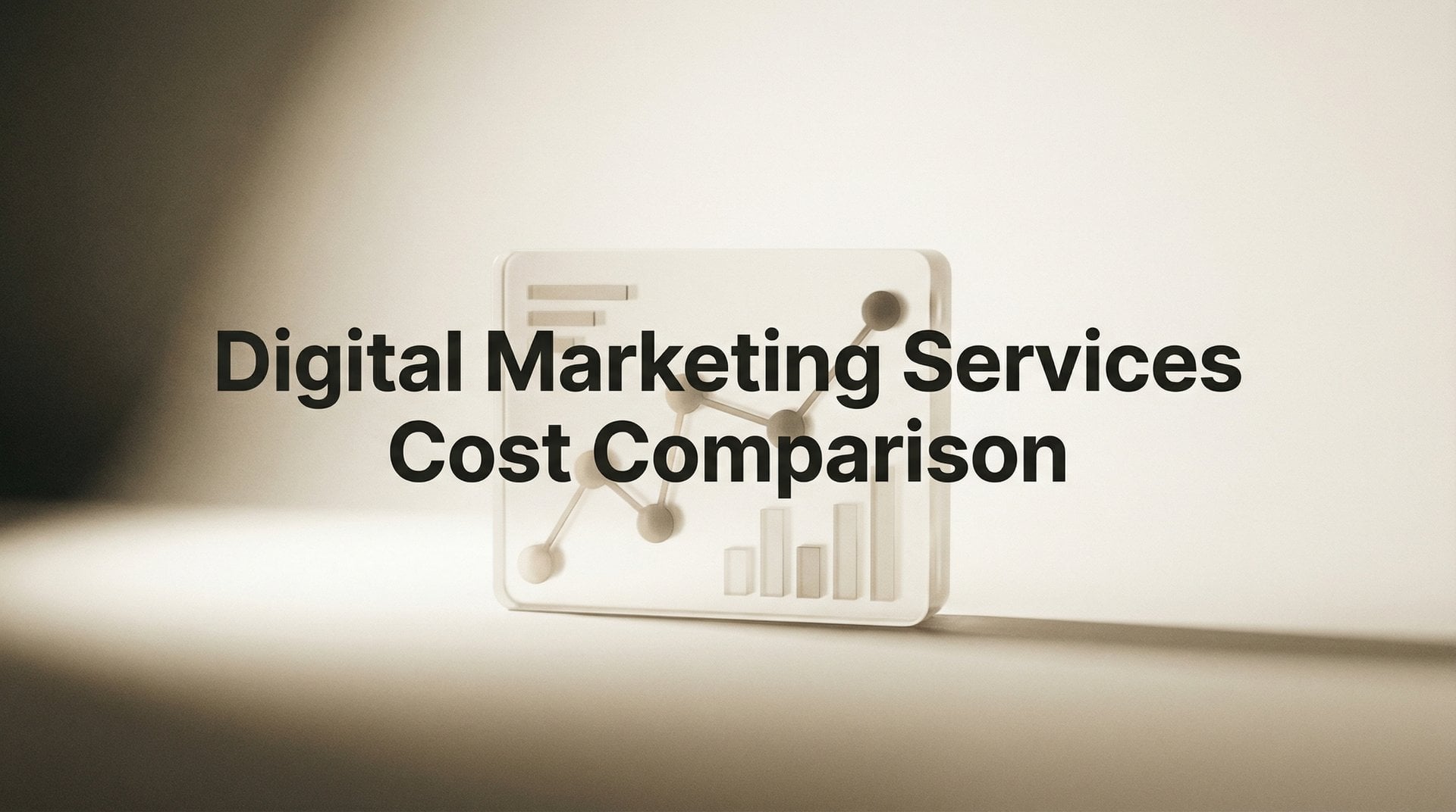 Digital Marketing Services Cost Comparison Guide 2026