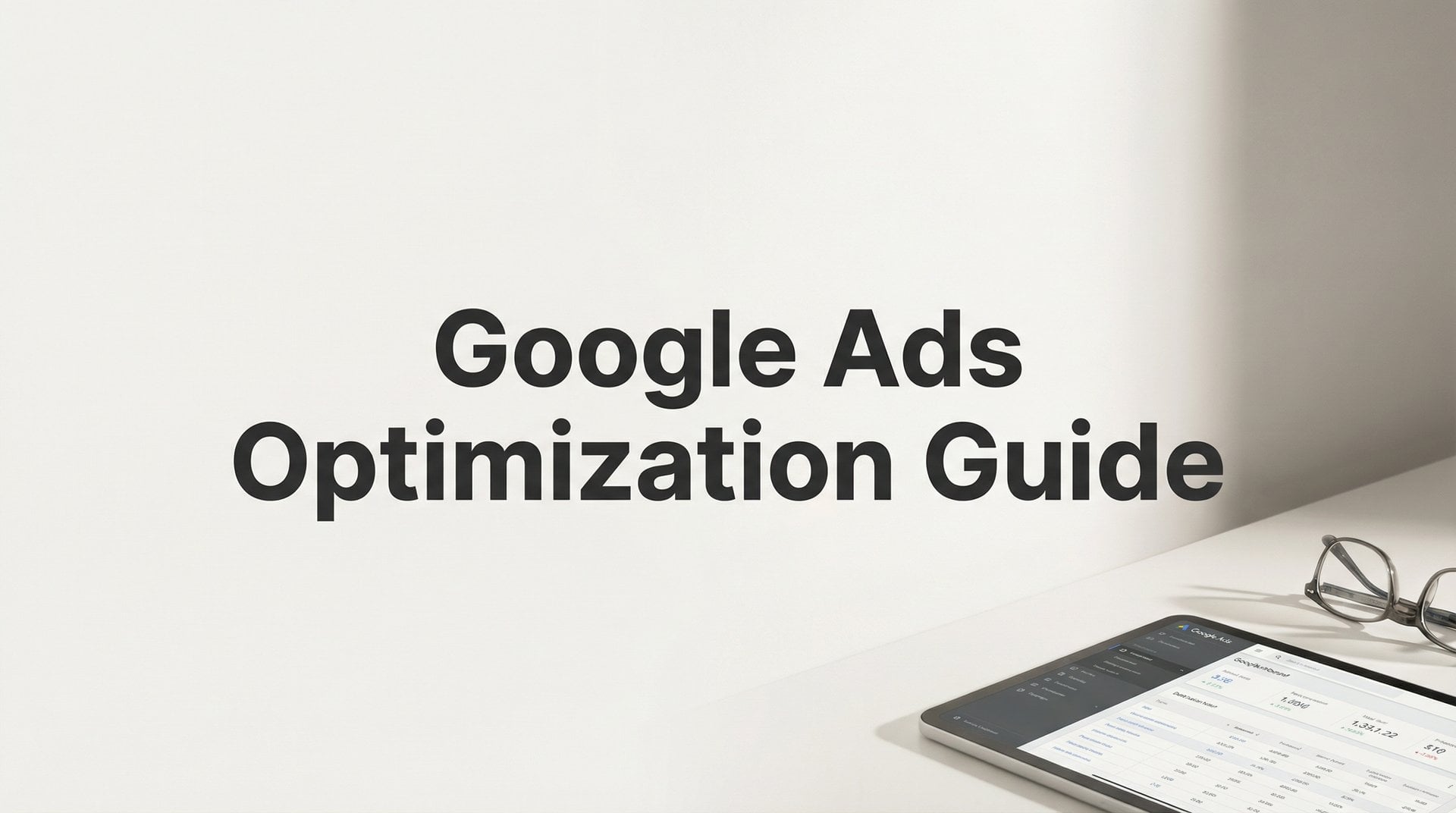 Google Ads Optimization Guide: Cut Costs & Boost ROI