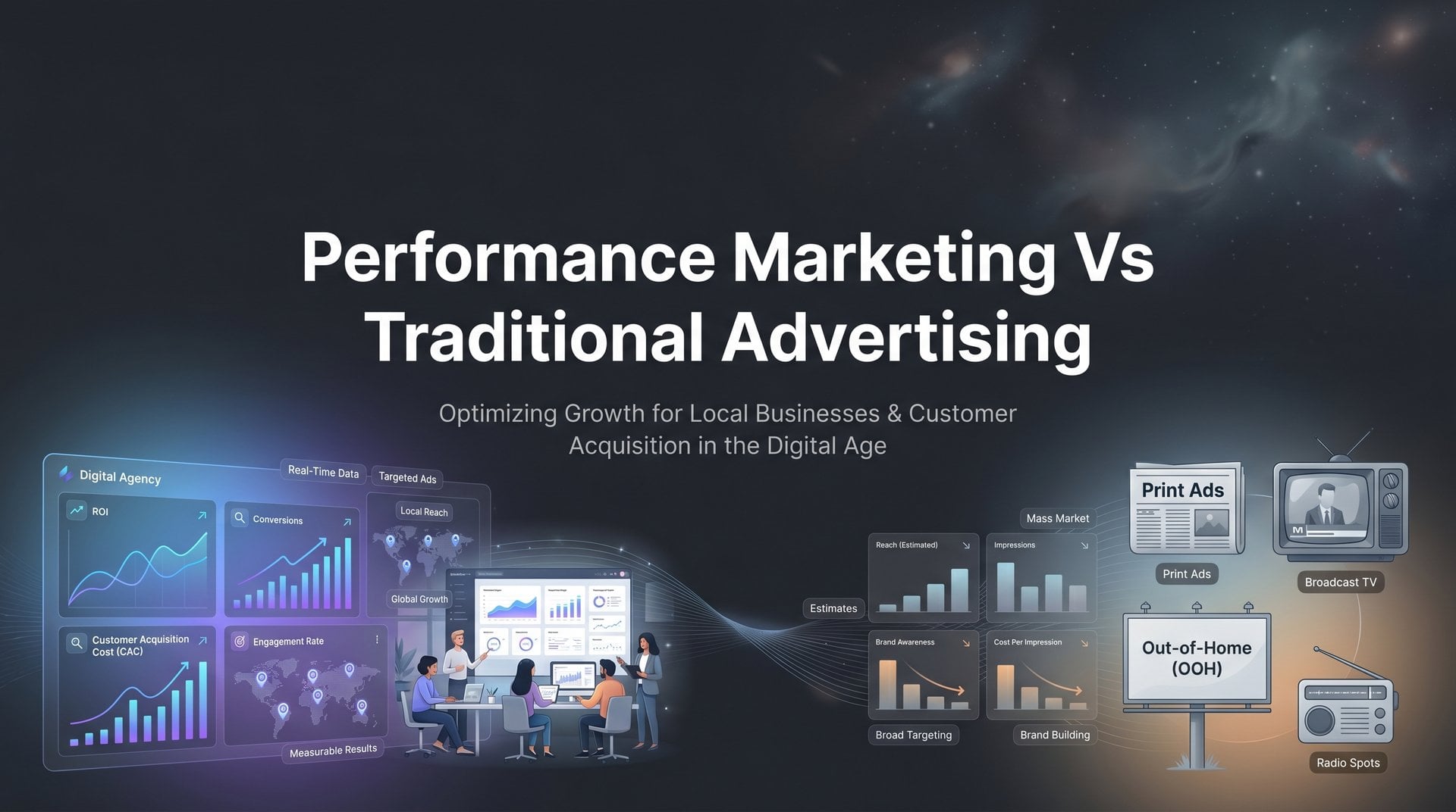 Performance Marketing Vs Traditional Advertising Guide