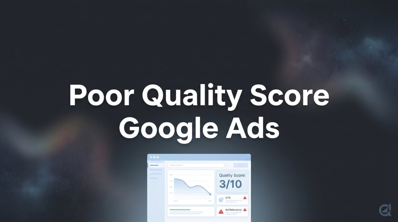 Fix Poor Quality Score Google Ads: Step-by-Step Guide