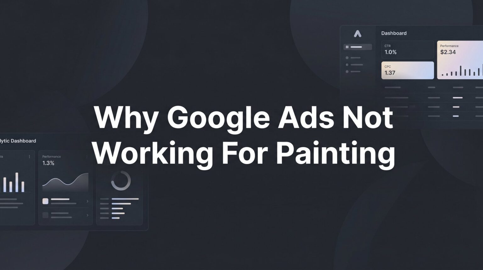 Why Google Ads Not Working For Painting Contractors